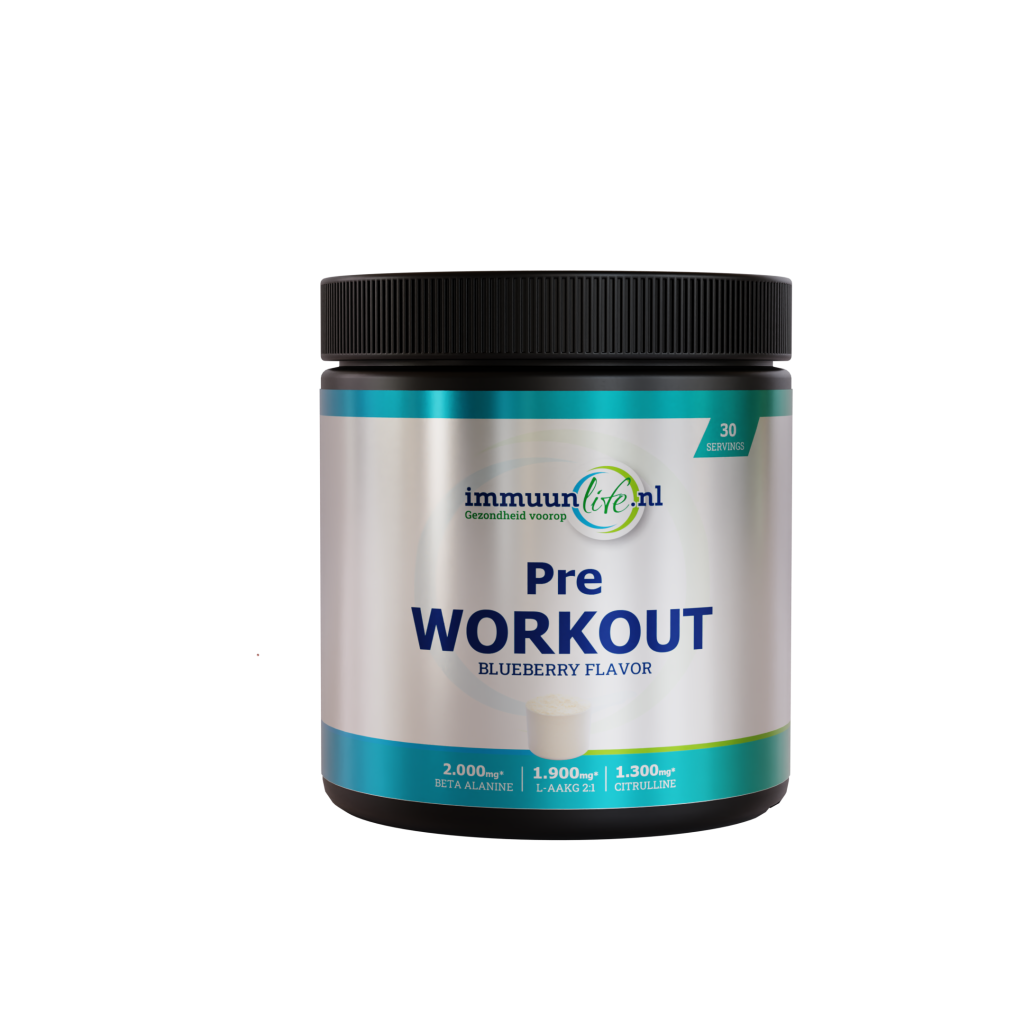 Pre Work Out Blueberry - Immuunlife